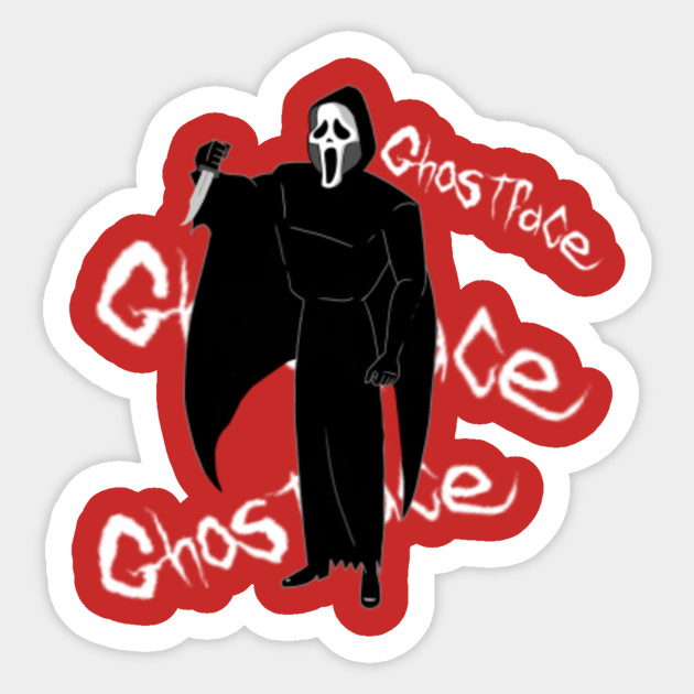 Ghostface Killer Ghostface Sticker Teepublic
