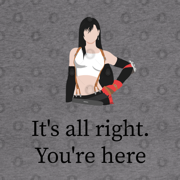 Touching Tifa Lockhart Quote - Tifa Lockhart - Hoodie | TeePublic