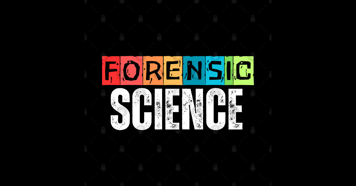Forensic Science - Forensic Science - Sticker | TeePublic