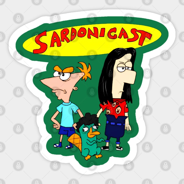 phineas and ferb - Phineas And Ferb - Sticker | TeePublic
