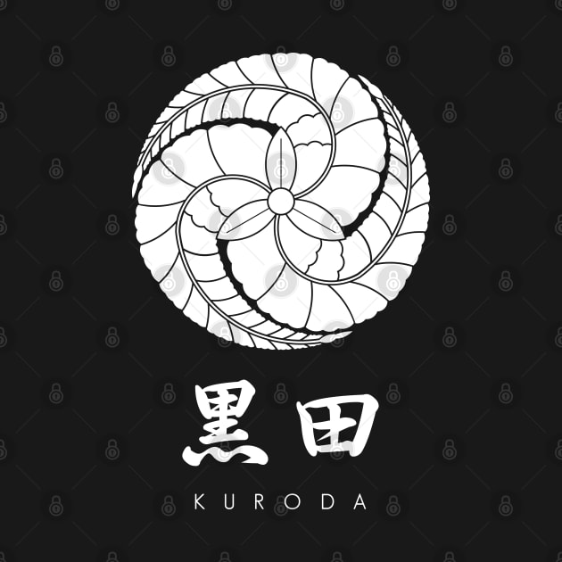 Kuroda Clan kamon with text - Kuroda - T-Shirt | TeePublic