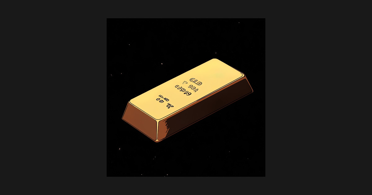 Gold bar | Anime style - Gold Bar - T-Shirt | TeePublic