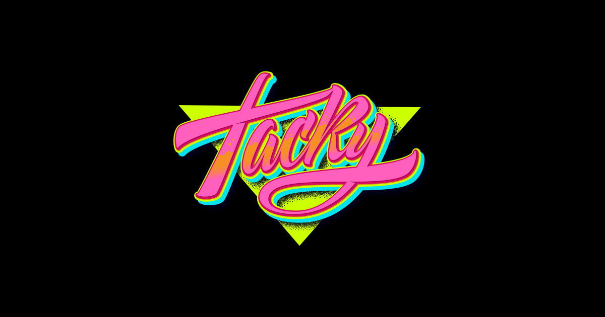 Tacky! - Lettering - Posters and Art Prints | TeePublic