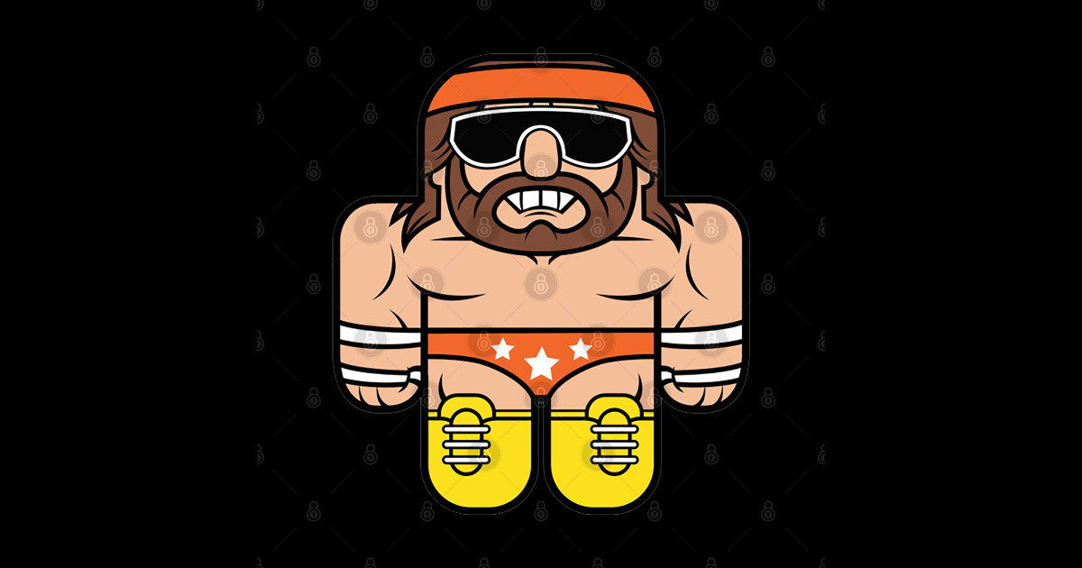 macho man randy savage Banez - Macho Man Randy Savage - Sticker | TeePublic