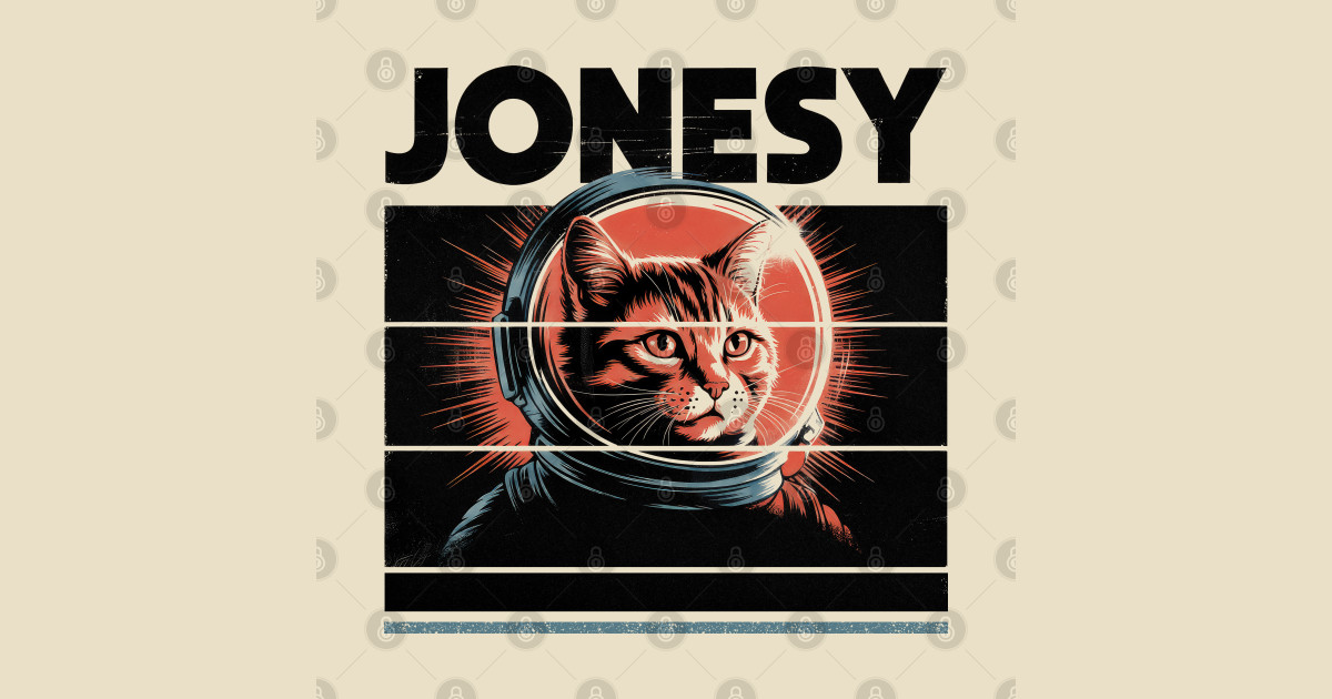 Jonesy ---- Retro Alien Fan Design - Jonesy - T-Shirt | TeePublic
