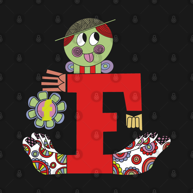 The Letter People: Mr. F - Letter People - T-Shirt | TeePublic