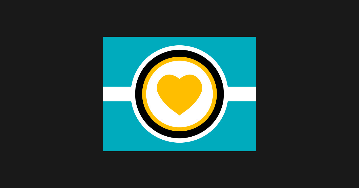 DID Awareness Flag v2 - Flag - T-Shirt | TeePublic