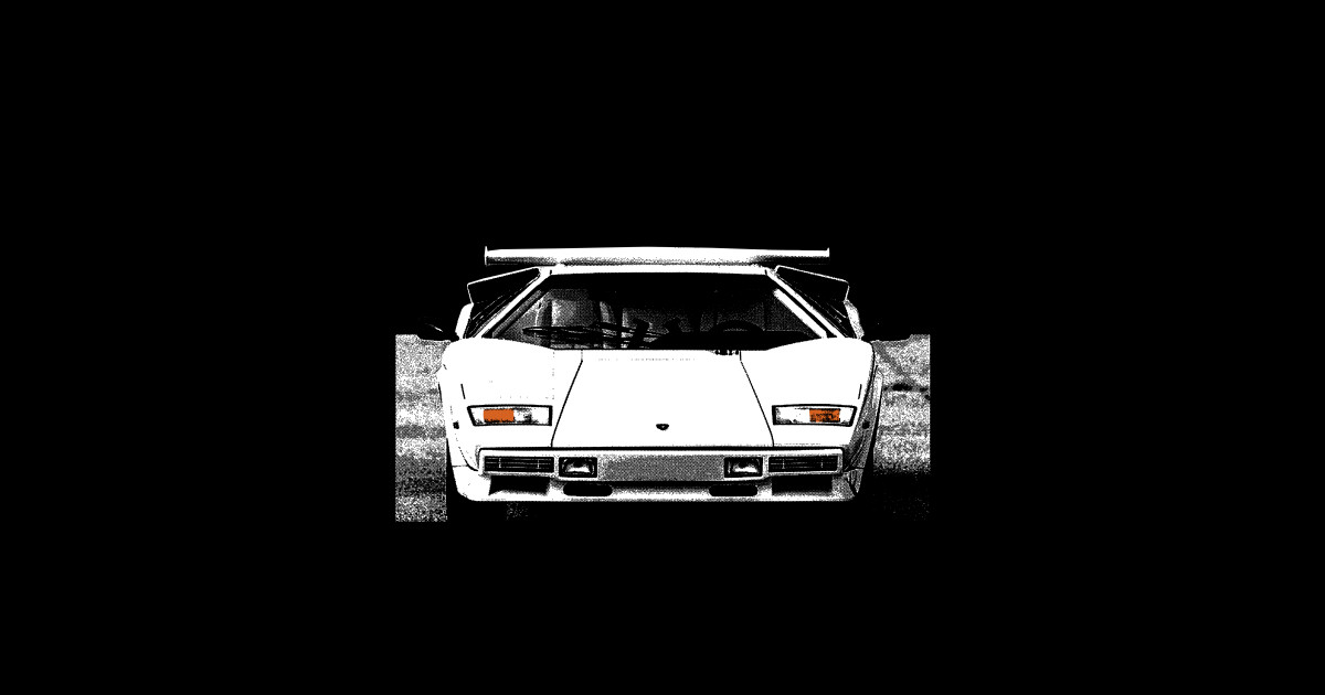Lamborghini Countach LP500 S - Lamborghini Countach - Sticker | TeePublic