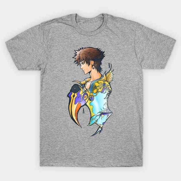 FF5 character art 2 - Ff5 Character Art 2 - T-Shirt | TeePublic