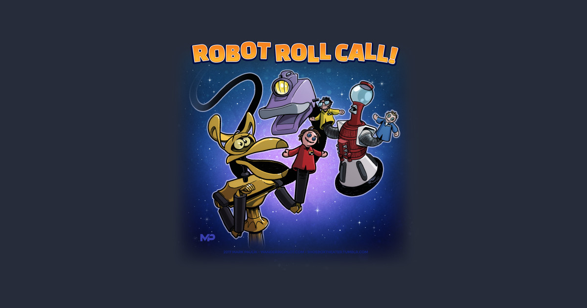 Robot Roll Call - Science - T-Shirt | TeePublic