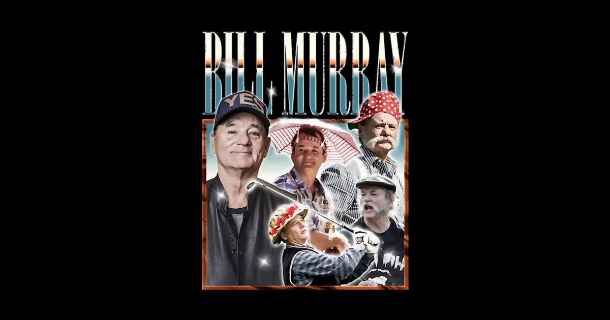 Bill Murray Bootleg Vintage - Bill Murray - Sticker | TeePublic