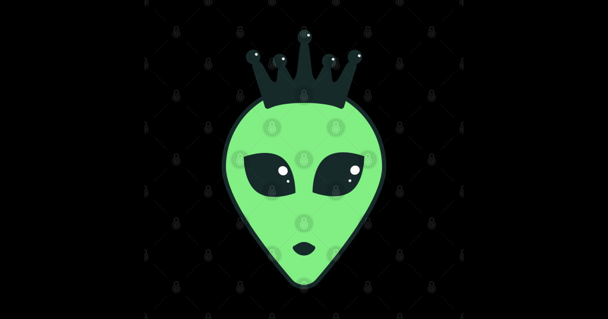 Royal Alien - Royal Alien - Sticker | TeePublic
