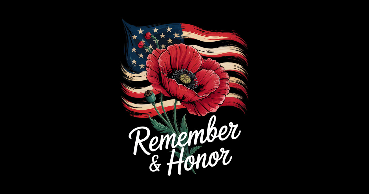 Veterans Day 2025 USA Memorial Day Flower Military 4th of July ...