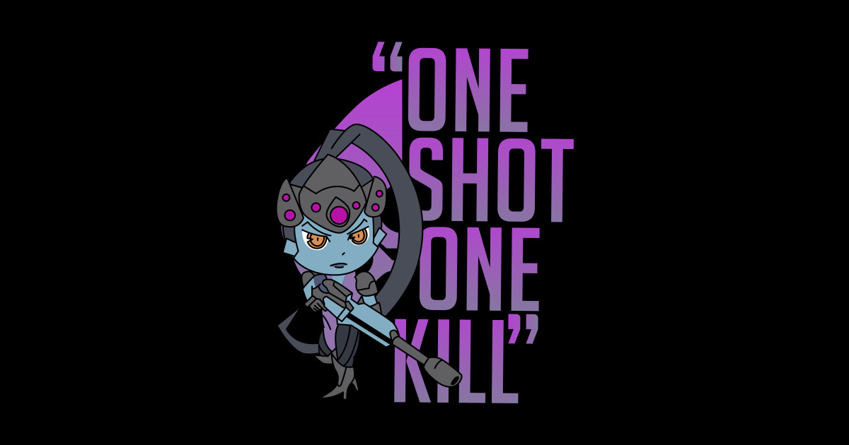 WIDOWMAKER CHIBI DESIGN - Widowmaker - Tapestry | TeePublic