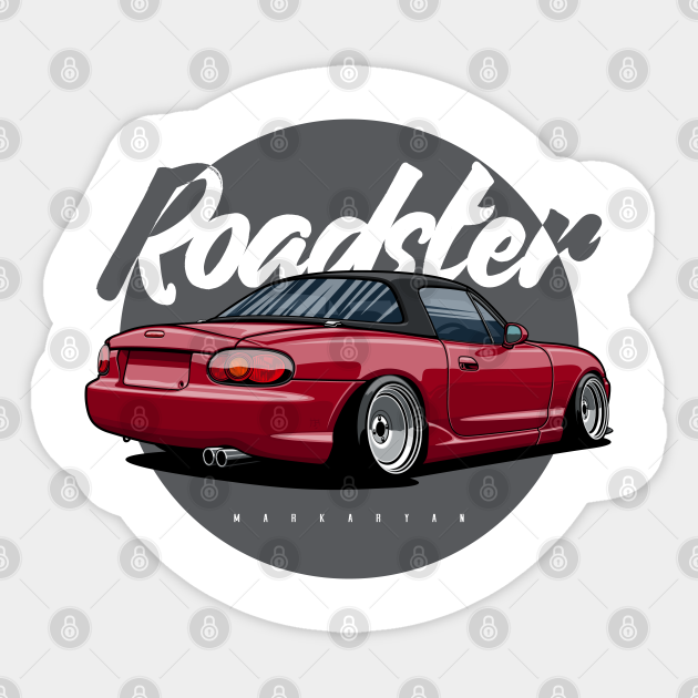 Roadster - Mazda - Sticker | TeePublic
