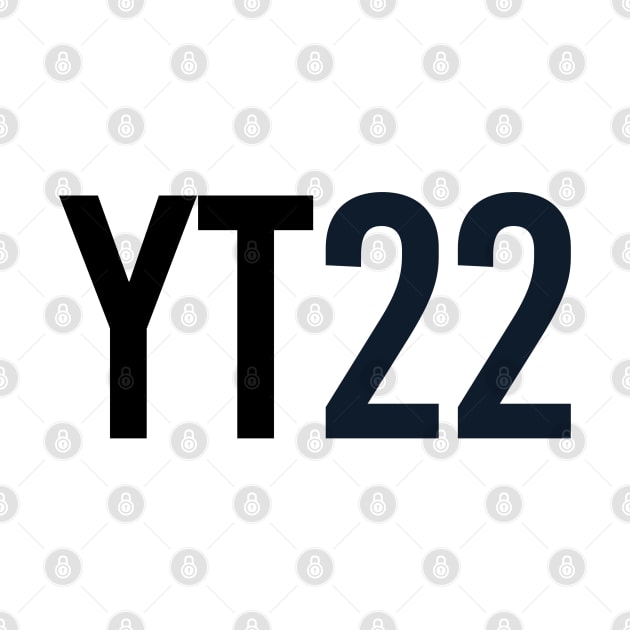 Yuki Tsunoda 22 - Driver Initials and Number - Yuki Tsunoda - T-Shirt ...