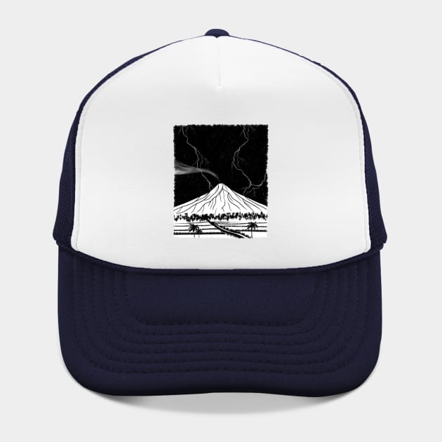 Mayon Volcano Eruption - Volcano - Hat | TeePublic