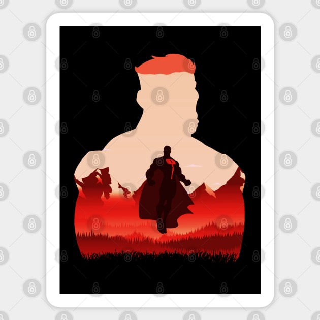 Omni man - Invincible - Invincible Omni Man - Sticker | TeePublic