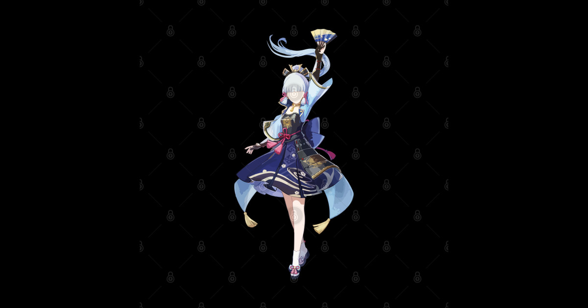 Genshin Impact Kamisato Ayaka - Genshin Impact - Sticker | TeePublic