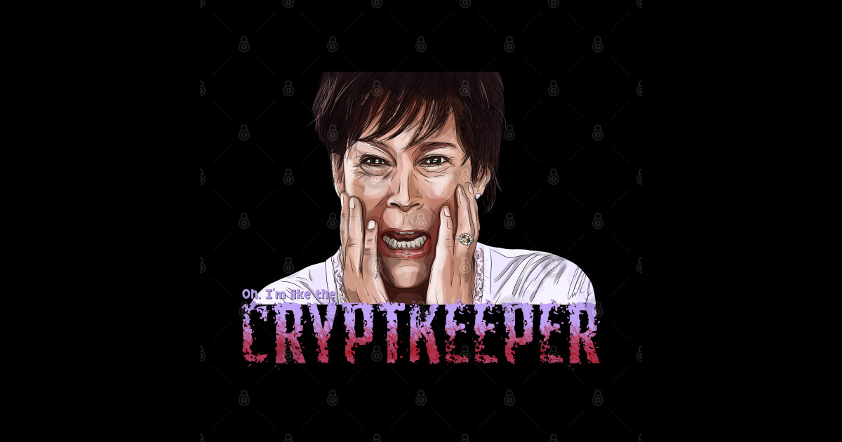 Freaky Friday: The Cryptkeeper - Freaky Friday - Sticker | TeePublic