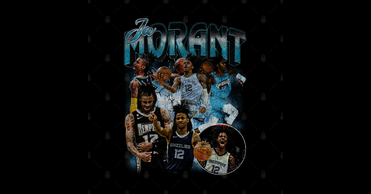 Ja Morant Griddy Vintage - Ja Morant - Sticker | TeePublic