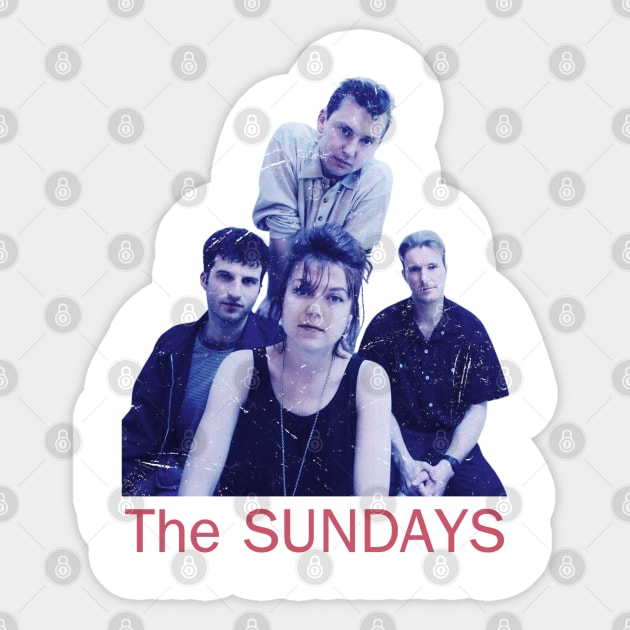 vintage the sundays // fanart - The Sundays - Sticker | TeePublic