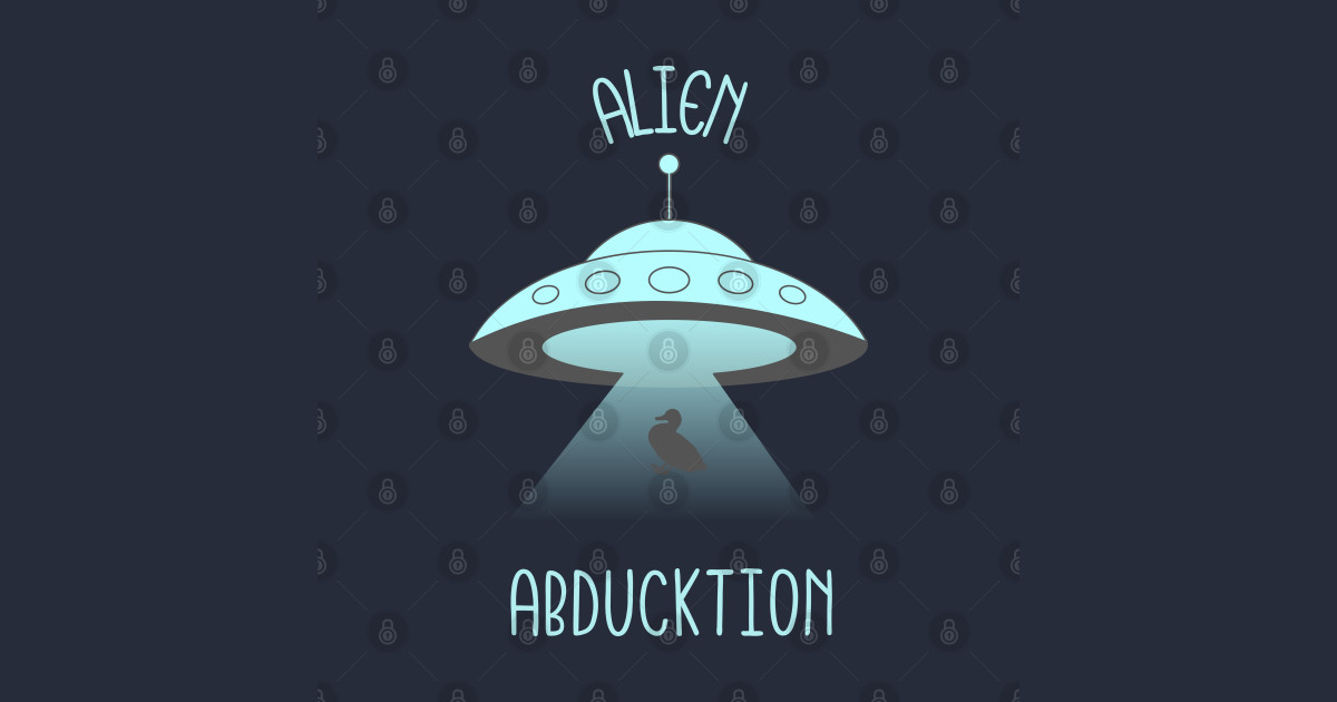 Alien Abduction Funny Design - Alien Abduction Funny Design Ufo - T ...