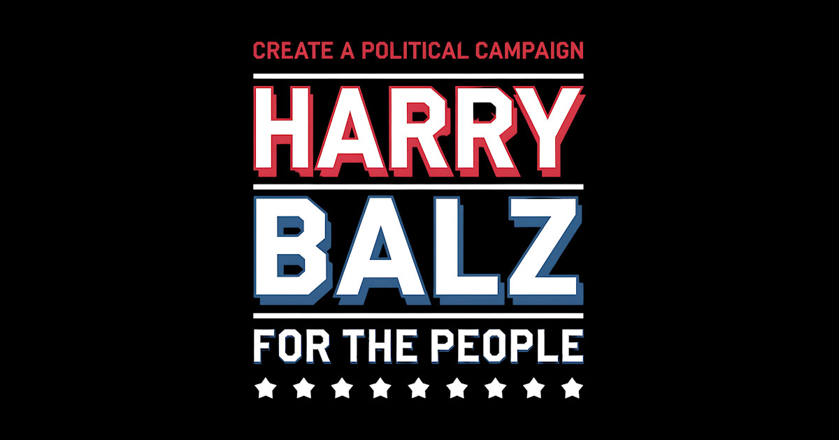 Harry Balz 2024 meme - Harry Balz - Sticker | TeePublic
