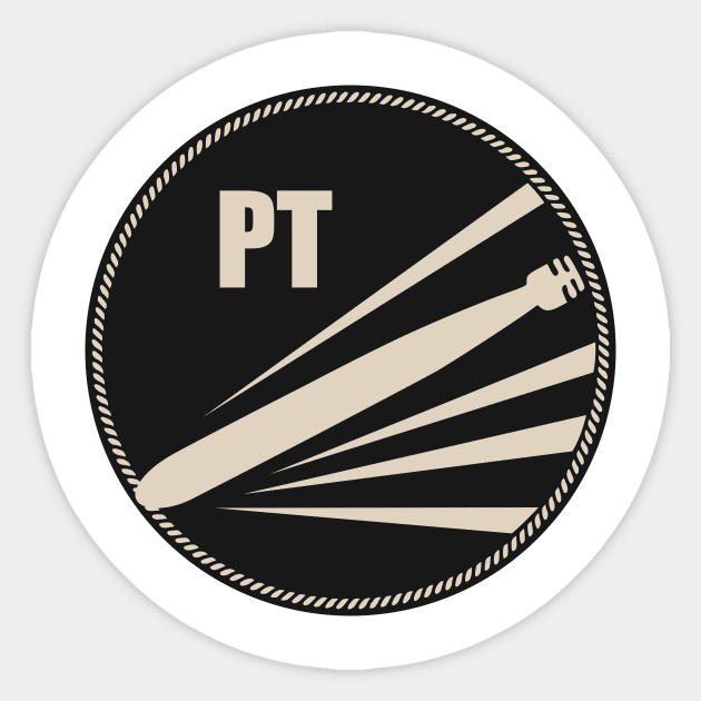 WW2 PT Boat Patch - Ww2 Patrol Torpedo Boat - Sticker | TeePublic