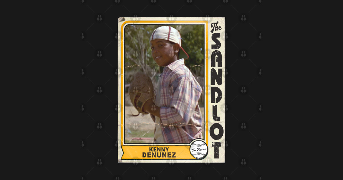Kenny 'The Heater' DeNunez Vintage The Sandlot Trading Card - The ...