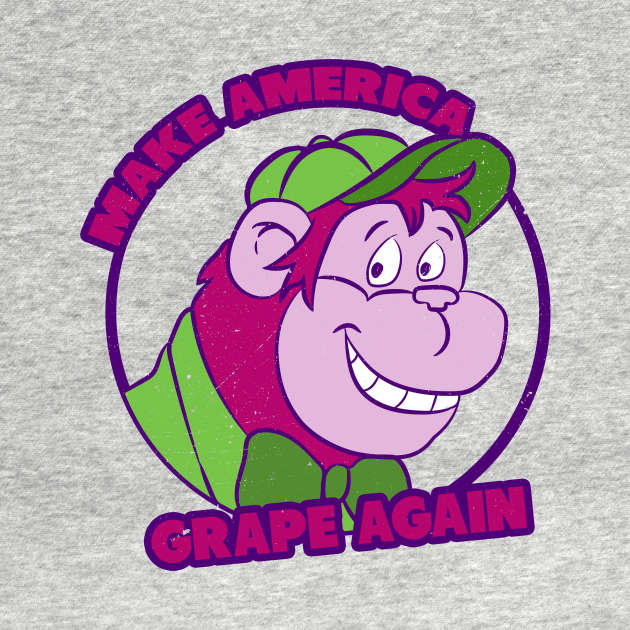 VOTE Grape Ape! - Grape - T-Shirt | TeePublic