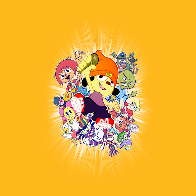 PaRappa World - Parappa The Rapper - T-Shirt | TeePublic