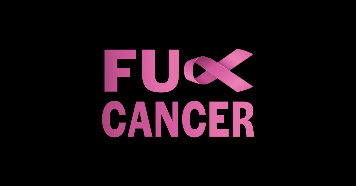 F*CK Breast Cancer - Breast Cancer - Sticker | TeePublic