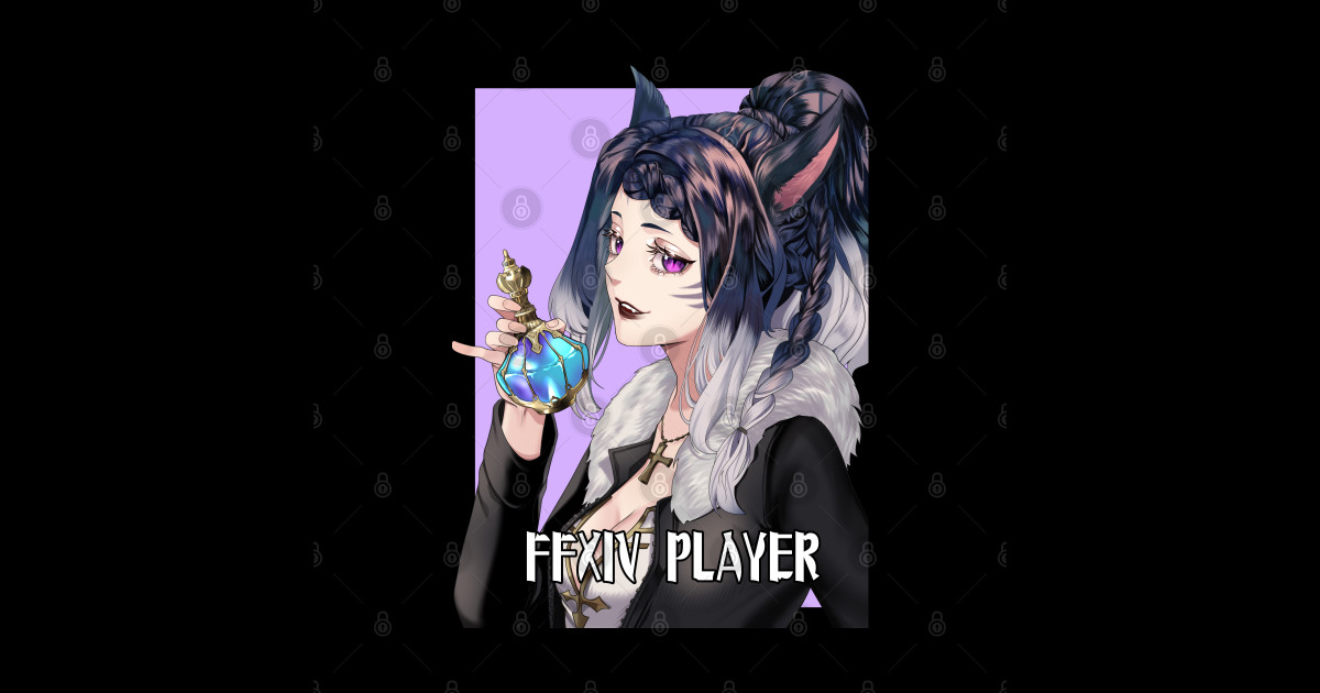 FFXIV player - Ffxiv - Sticker | TeePublic
