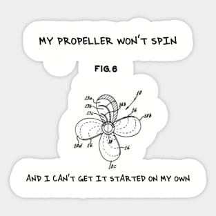 propeller won't spin