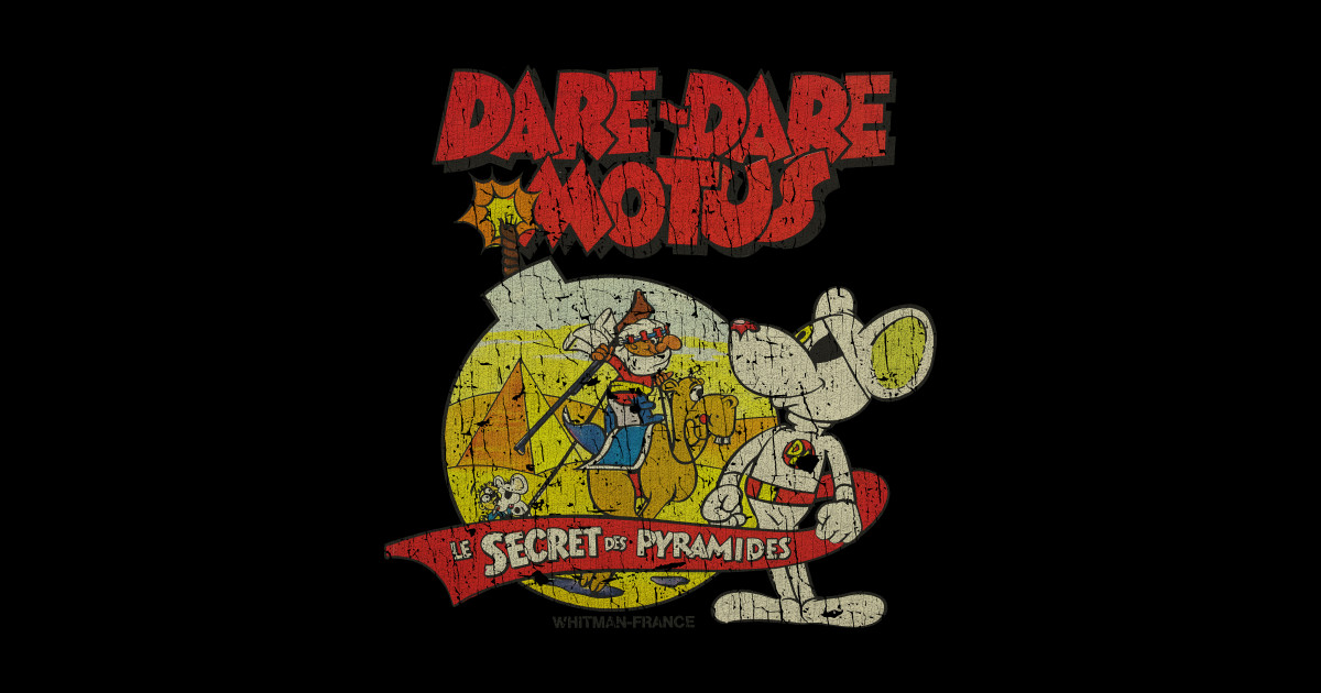 RETRO STYLE - DANGER Mouse 70s - Retro - Sticker | TeePublic