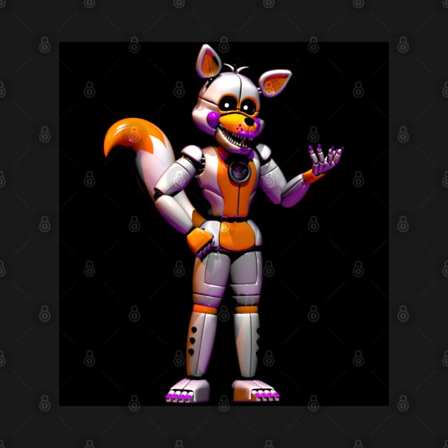 Lolbit Five Nights At Freddys 3d Fnaf Lolbit T Shirt Teepublic
