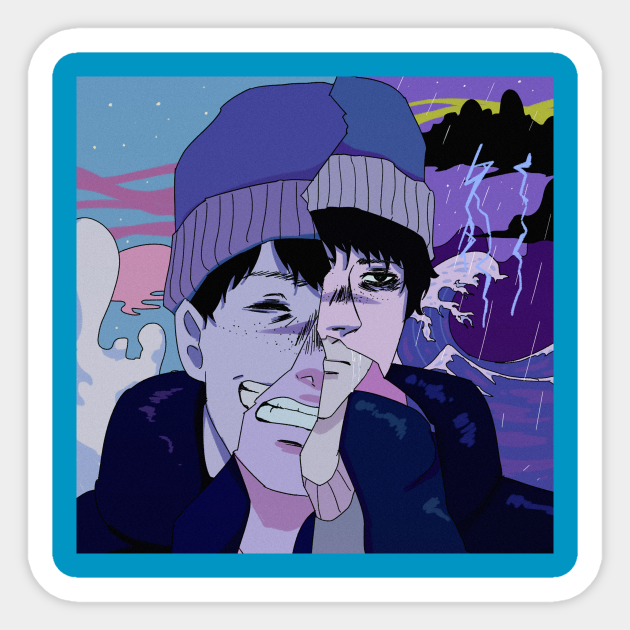 Bipolar - Aesthetic - Sticker | TeePublic