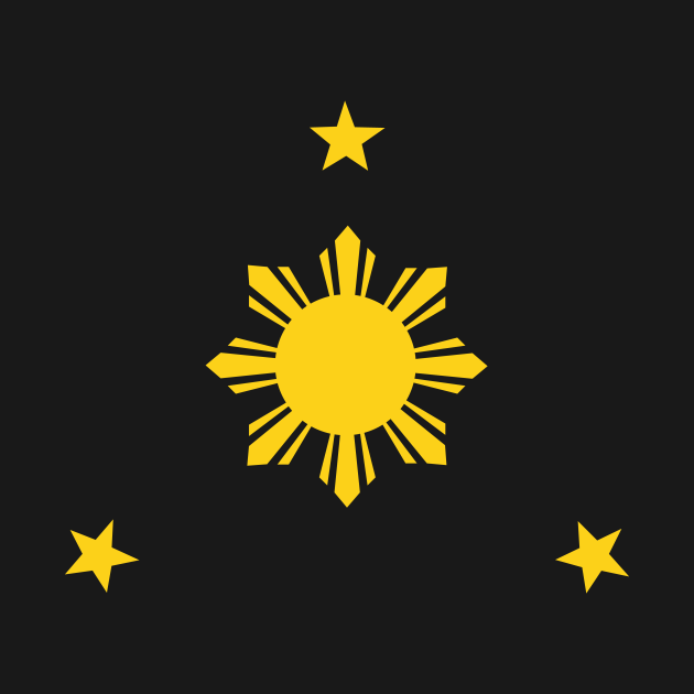 Filipino Sun And Stars Design - Design Talk
