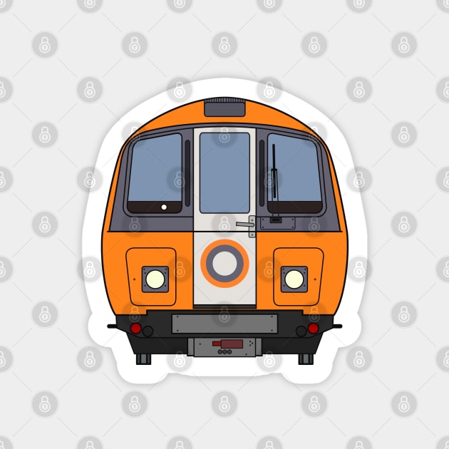 Glasgow Metro Train - Glasgow - Sticker | TeePublic