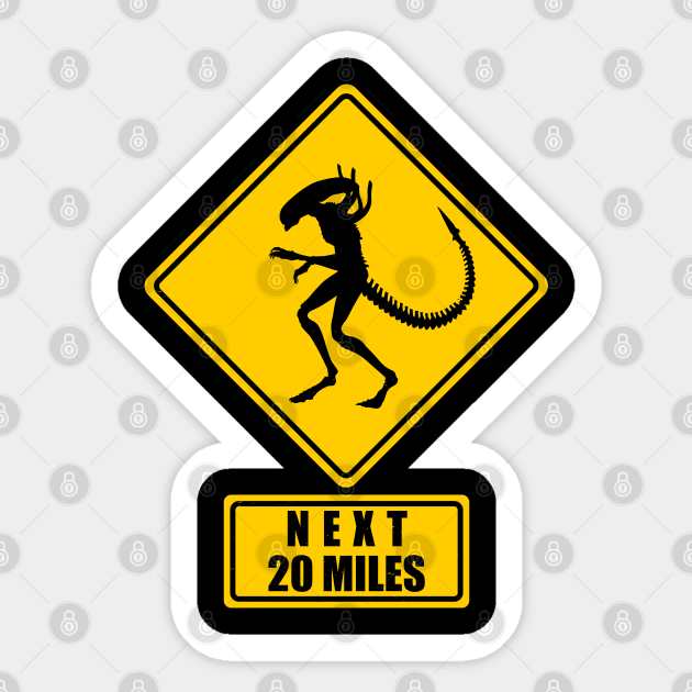 Alien Pass - Aliens - Sticker | TeePublic