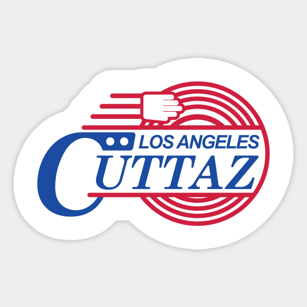 Los Angeles Cuttaz - Turntablism - Sticker | TeePublic