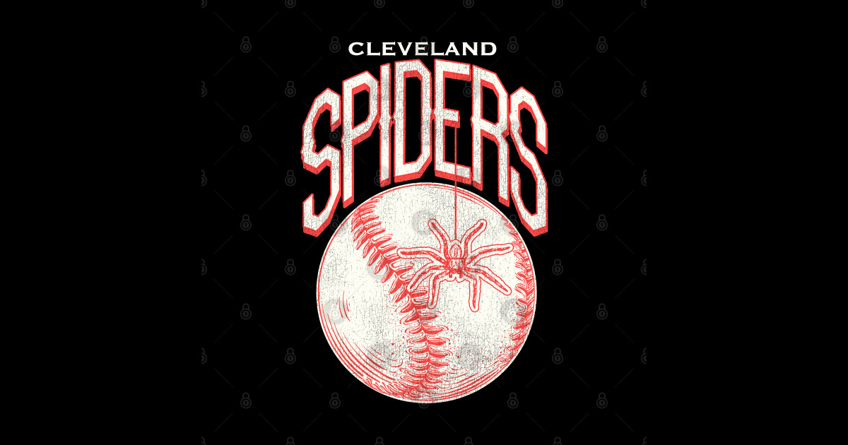 Retro Defunct Cleveland Spiders Baseball - Baseball - Sticker | TeePublic