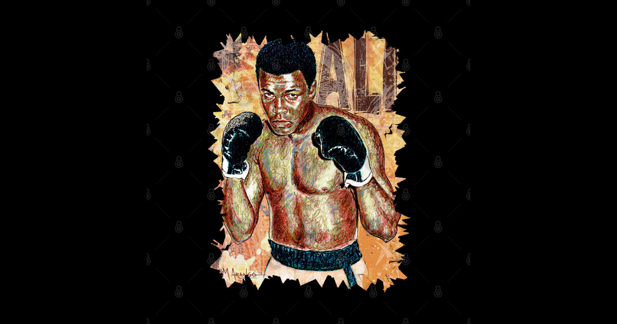 Ali - Muhammad Ali - Sticker | TeePublic