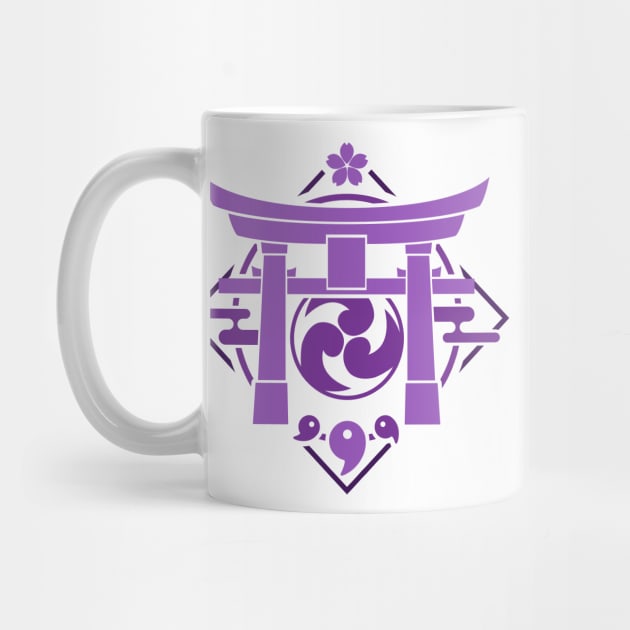 Genshin Impact Inazuma Emblem - Genshin Impact - Mug | TeePublic