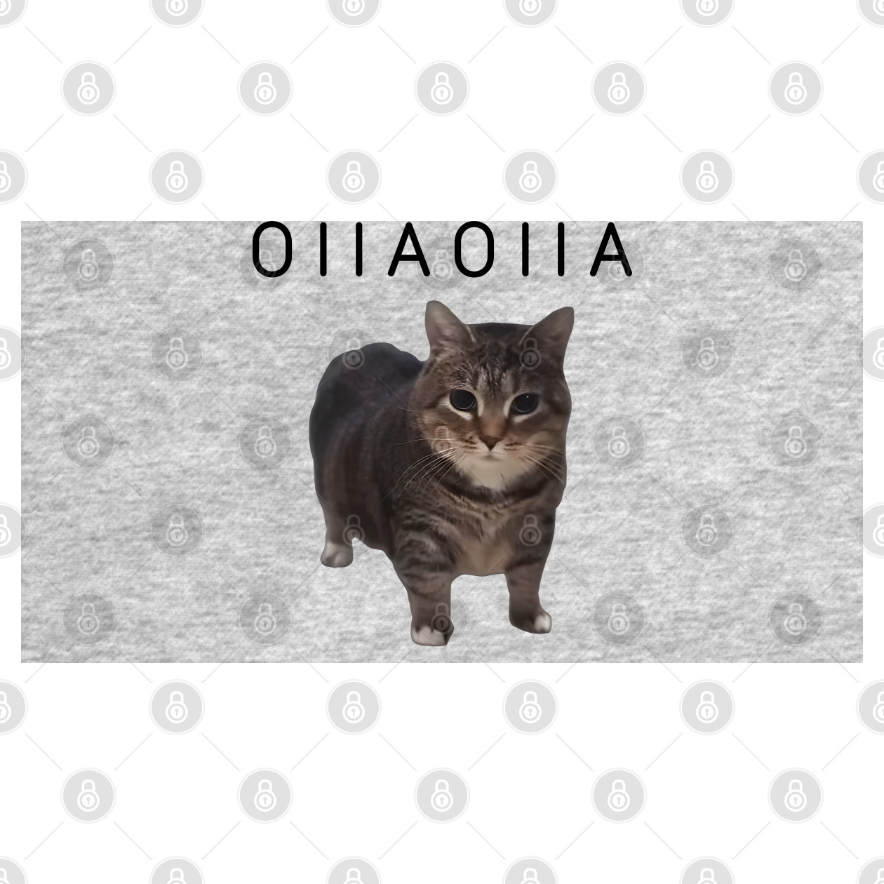 Oiiai Spinning Cat Funny Meme, Uiia Uiia Cat Lover - Cat Meme - T-Shirt ...