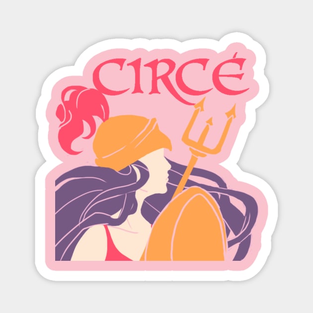 Circe Logo Pink - Circe Logo Pink - Magnet | TeePublic