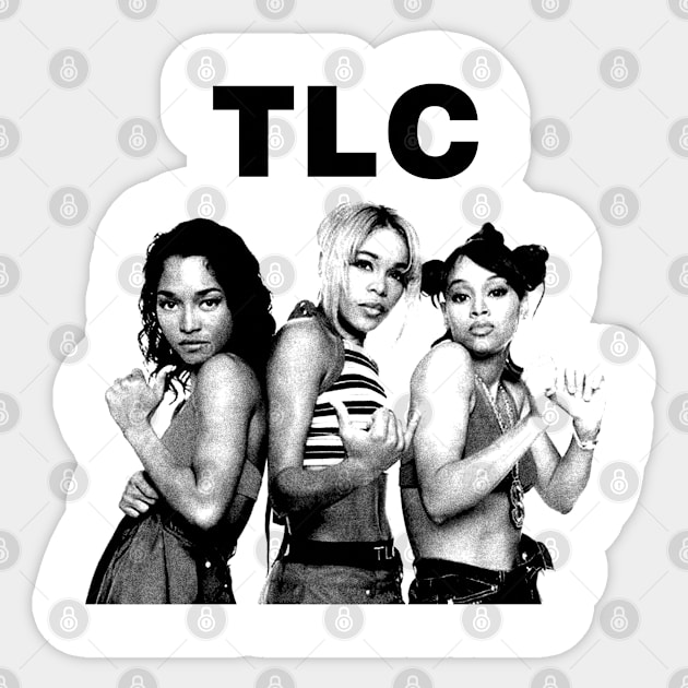 TLC // Pencil Drawing Minimalist - Tlc - Sticker | TeePublic