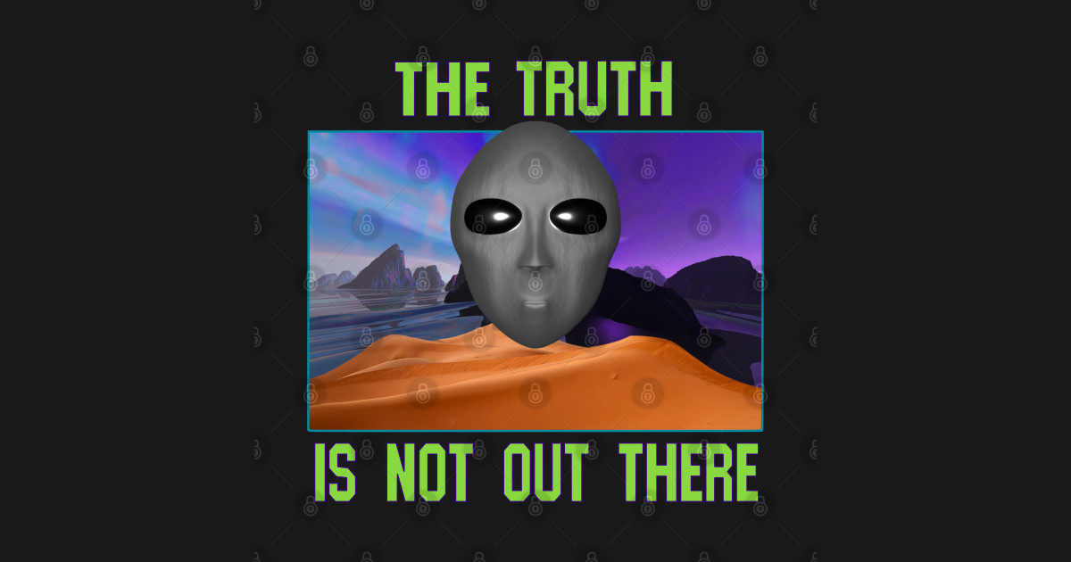The Truth Is Not Out There - ufo alien cgi y2k computer graphics - Ufo ...