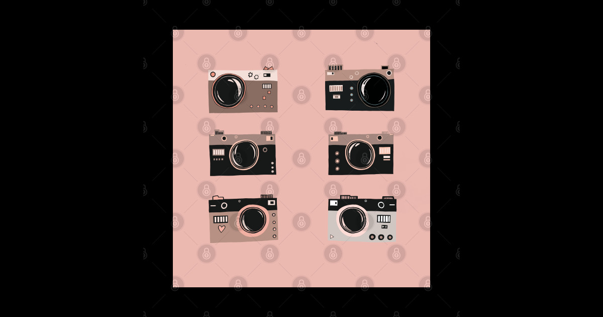 Cameras - Cameras - Sticker | TeePublic